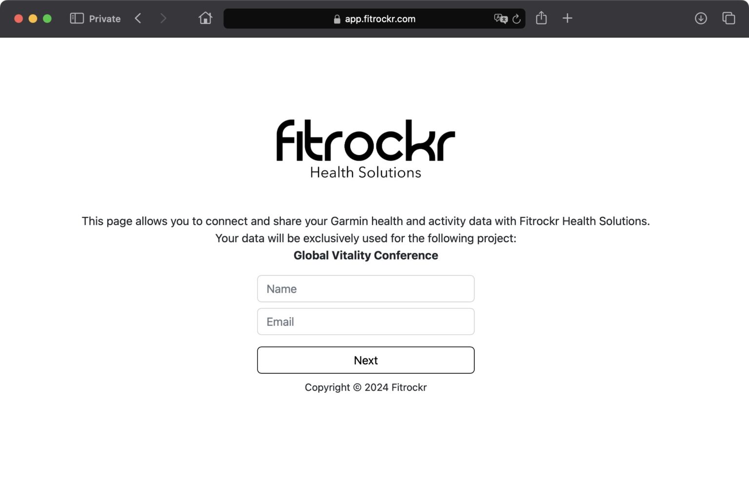 Manage: Self-Sign Up for Garmin Connect Users | Fitrockr