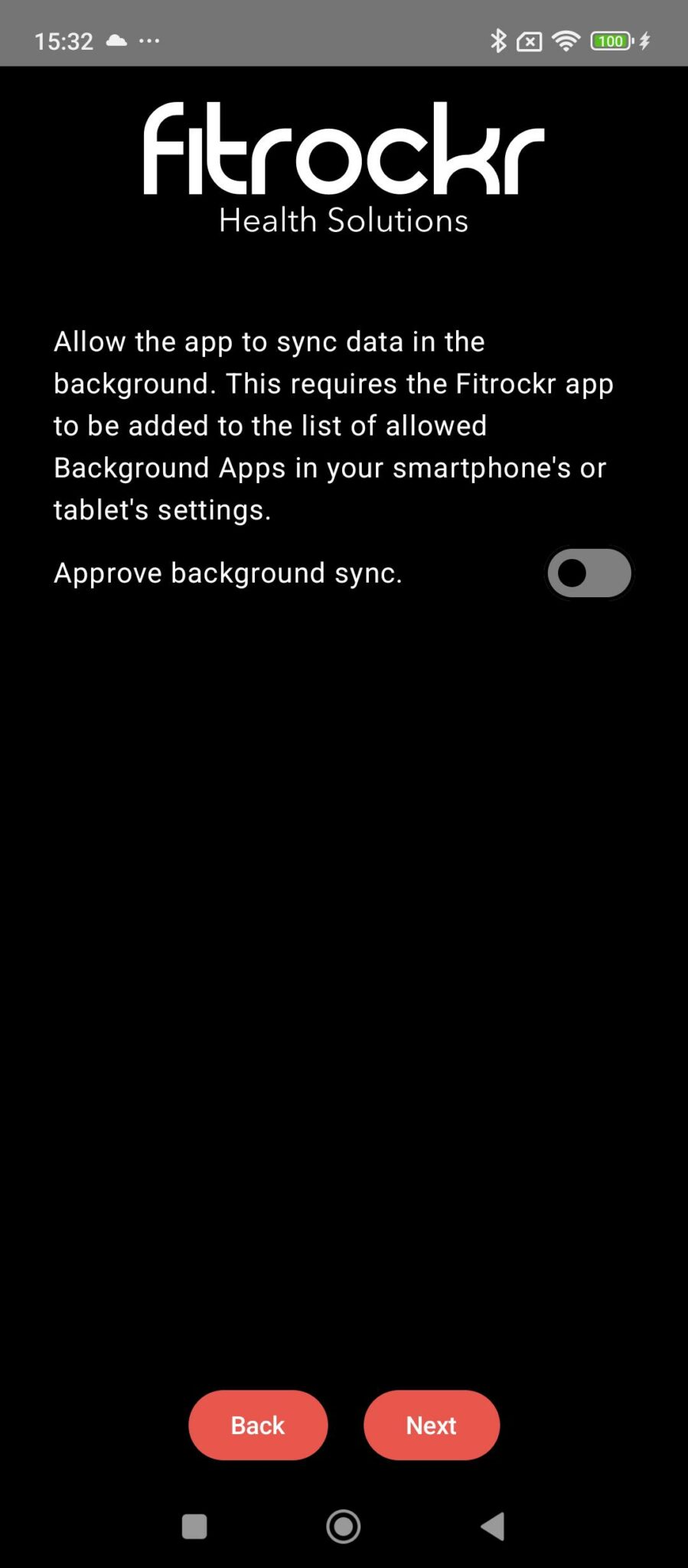 Collect Data: Synchronization Types | Fitrockr