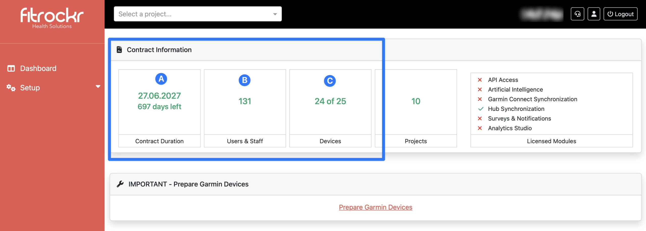 How to free up and reclaim licenses | Fitrockr